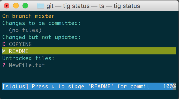 [Git] 10分で使いはじめるTig（コミット操作を早くする） #tig - Qiita