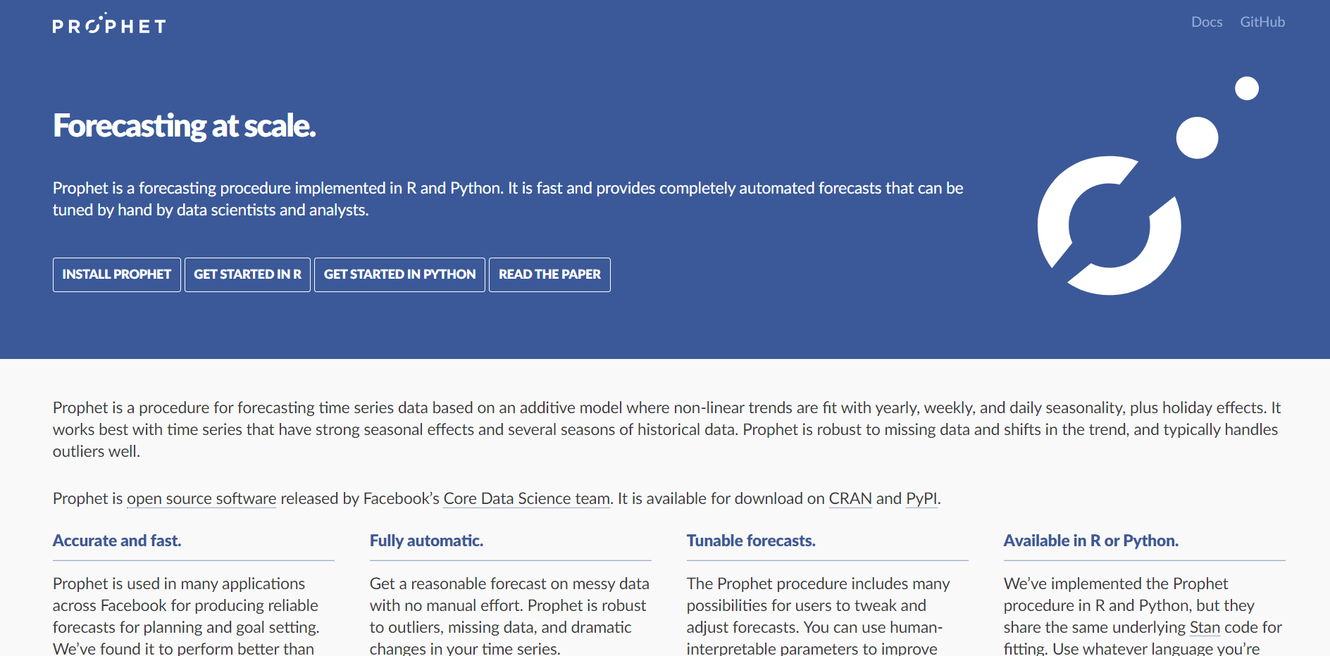 時系列解析ライブラリProphet 公式ドキュメント翻訳1（概要＆特徴編） #Python3 - Qiita
