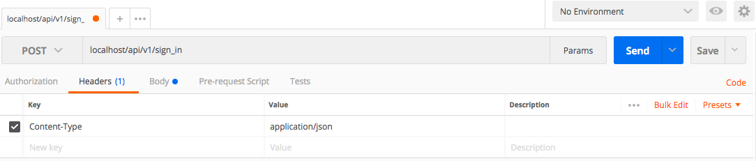 postmanによるdevise_token_authのログイン #Ruby - Qiita