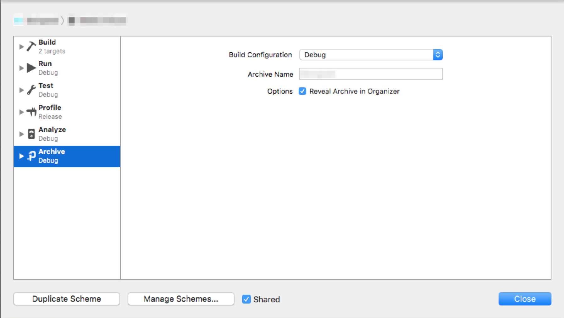 XcodeでアプリをDebug BuildでArchiveする #Xcode - Qiita