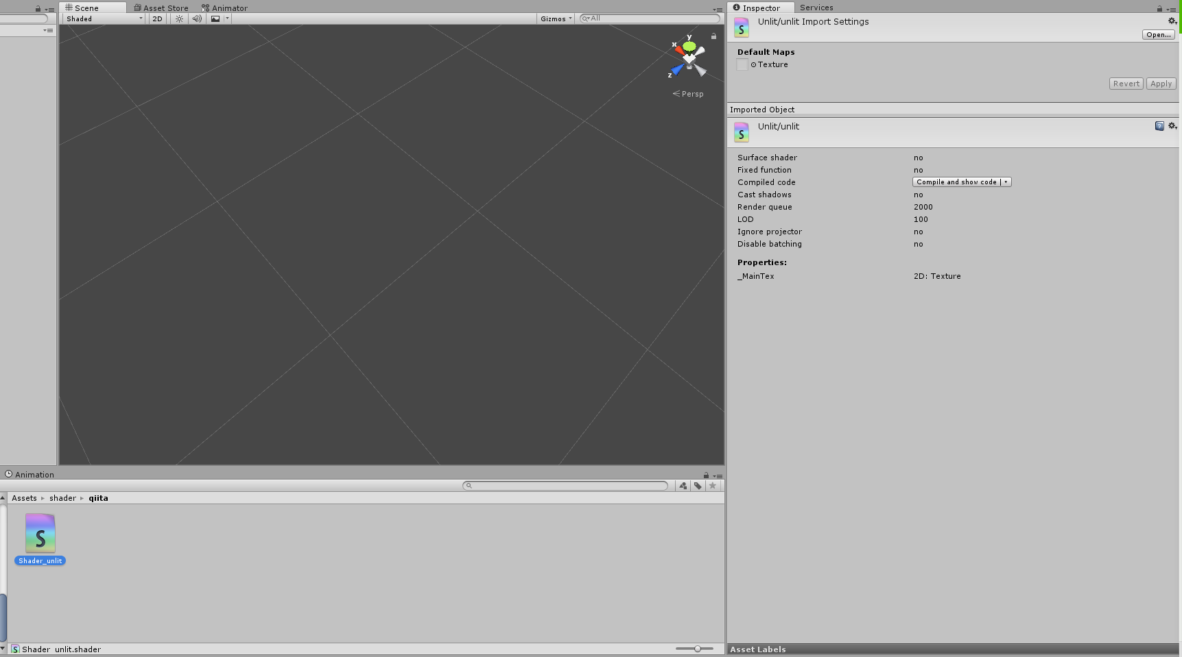 [Unity]シェーダでテクスチャを張る #Shader - Qiita