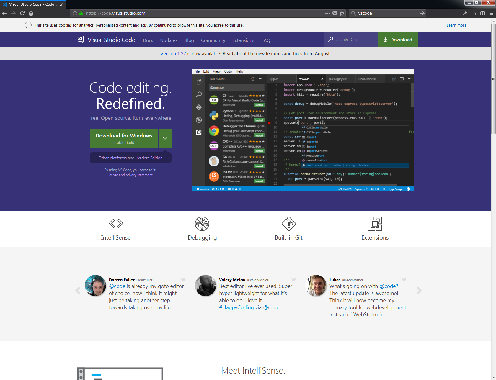 Visual Studio Code (Windows版) のインストール #VSCode - Qiita