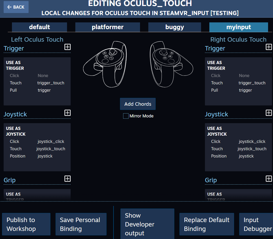 SteamVR Plugin 2.0のコントローラーの入力系の覚え書き #Unity - Qiita
