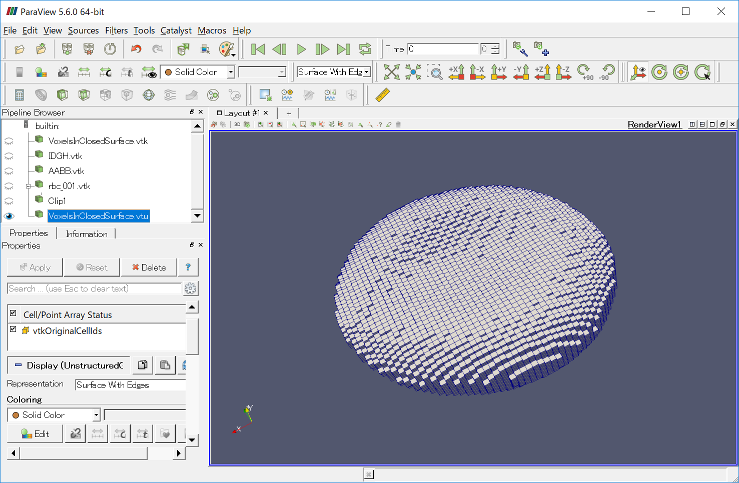 [VTK]閉曲面ポリゴンから解析用構造格子を生成する #C++ - Qiita