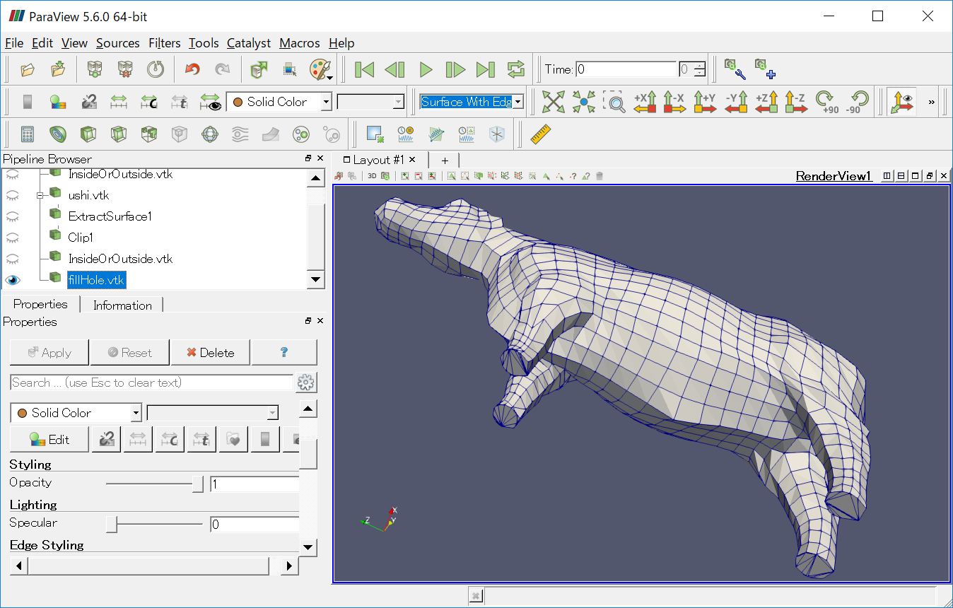 [VTK]閉曲面ポリゴンから解析用構造格子を生成する #2 #C++ - Qiita