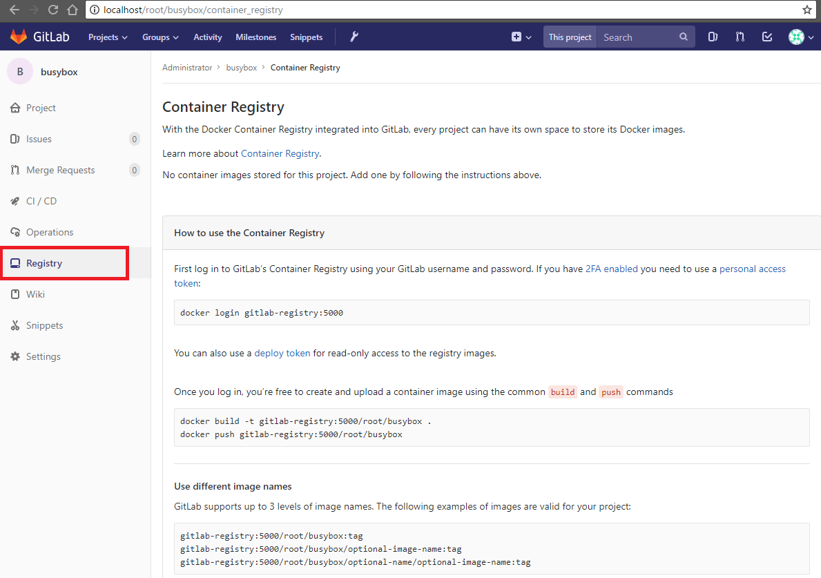 Gitlab(Runner、Container Registry)＋AnsibleでローカルにCI環境を作ってみる #Docker - Qiita