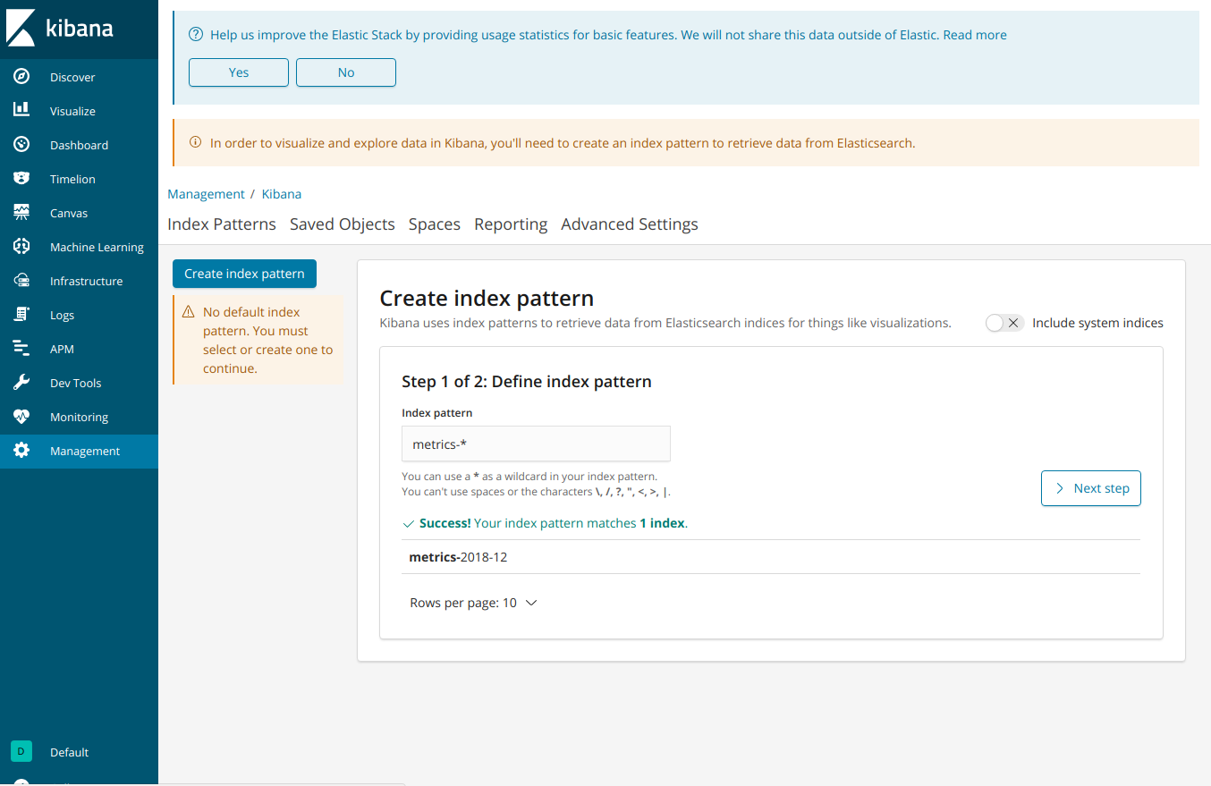 Spring Boot＋micrometerで取得したメトリクスを、elasticsearchに送ってkibanaで表示する Spring Qiita 