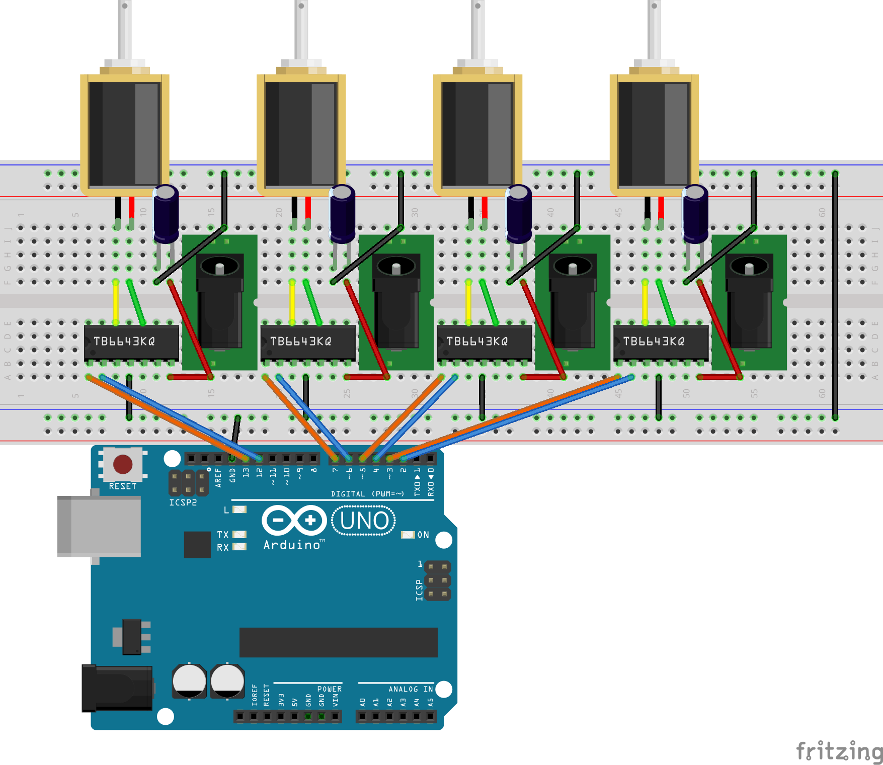 でっかいモーターをUduinoで動かしてみた話 #Unity - Qiita