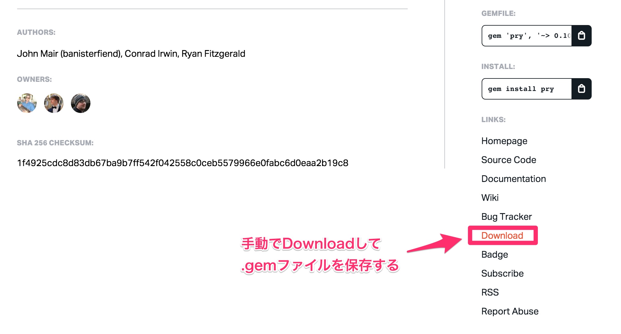 localオプションを指定してgemをインストールする #Ruby - Qiita
