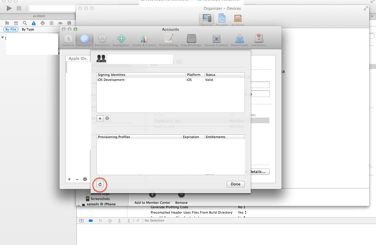 プロビジョンの更新で"You are not allowed to perform this operation"と出る #Xcode - Qiita