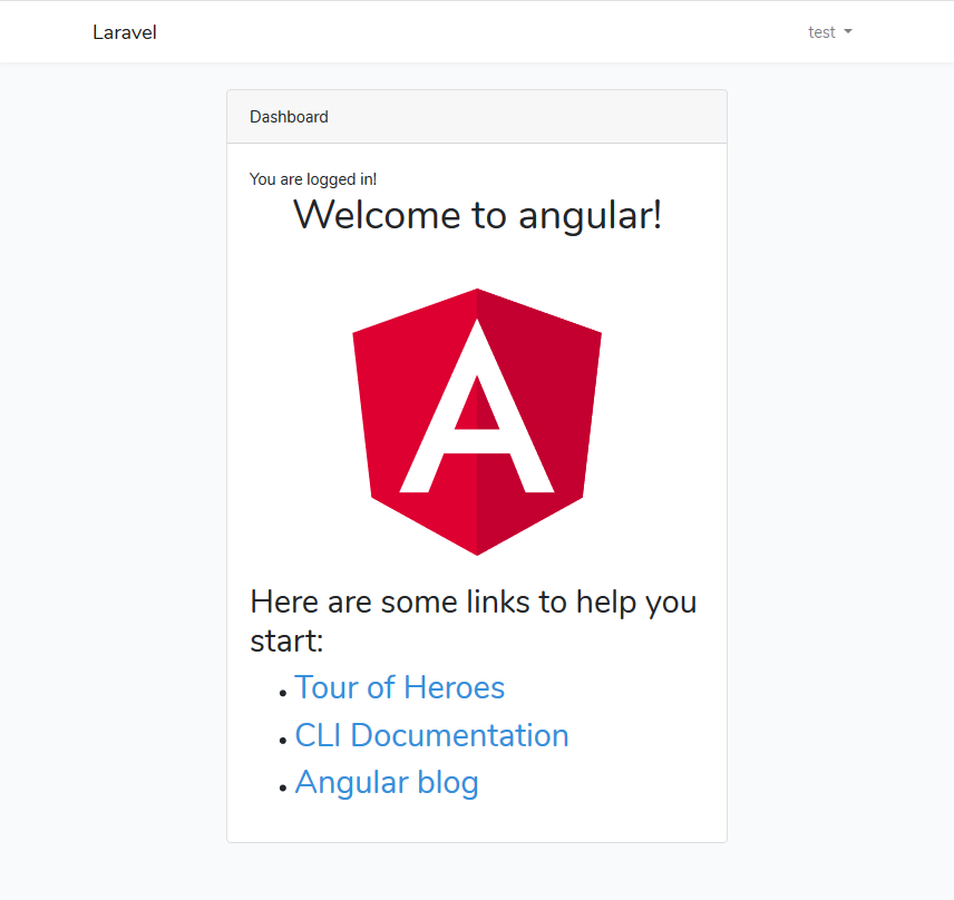 LaravelでAngularを使うには？ #JavaScript - Qiita