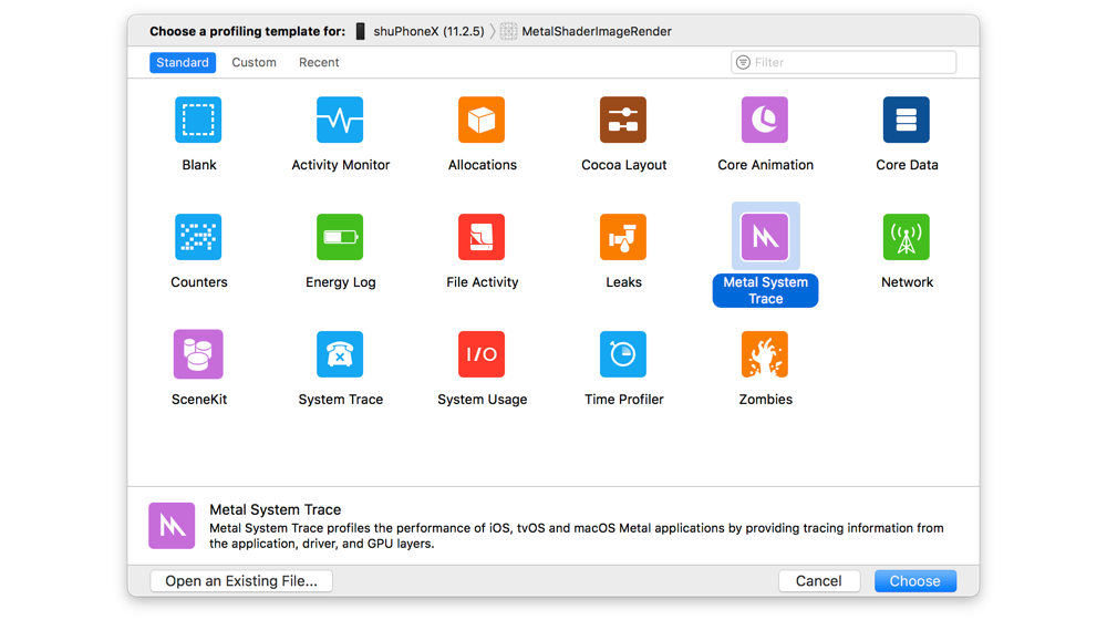 InstrumentsのMetal System Traceの使い方 #Swift - Qiita