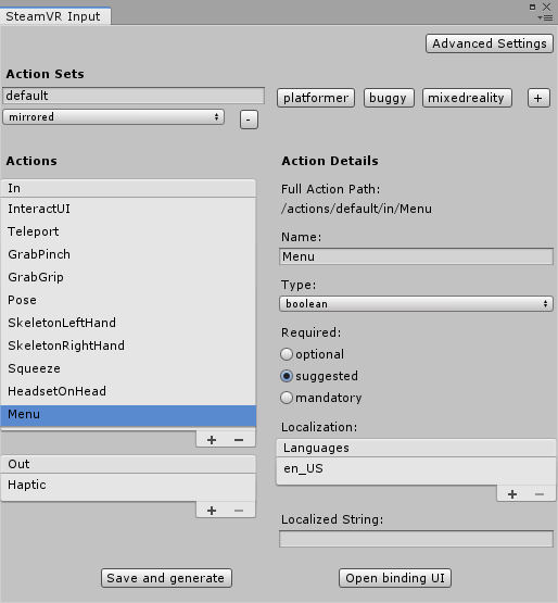 SteamVR Unity Plugin v2.2.0でのインプット #Unity - Qiita