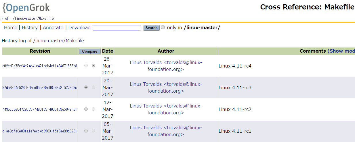 OpenGrokの使い方 #OpenGrok - Qiita