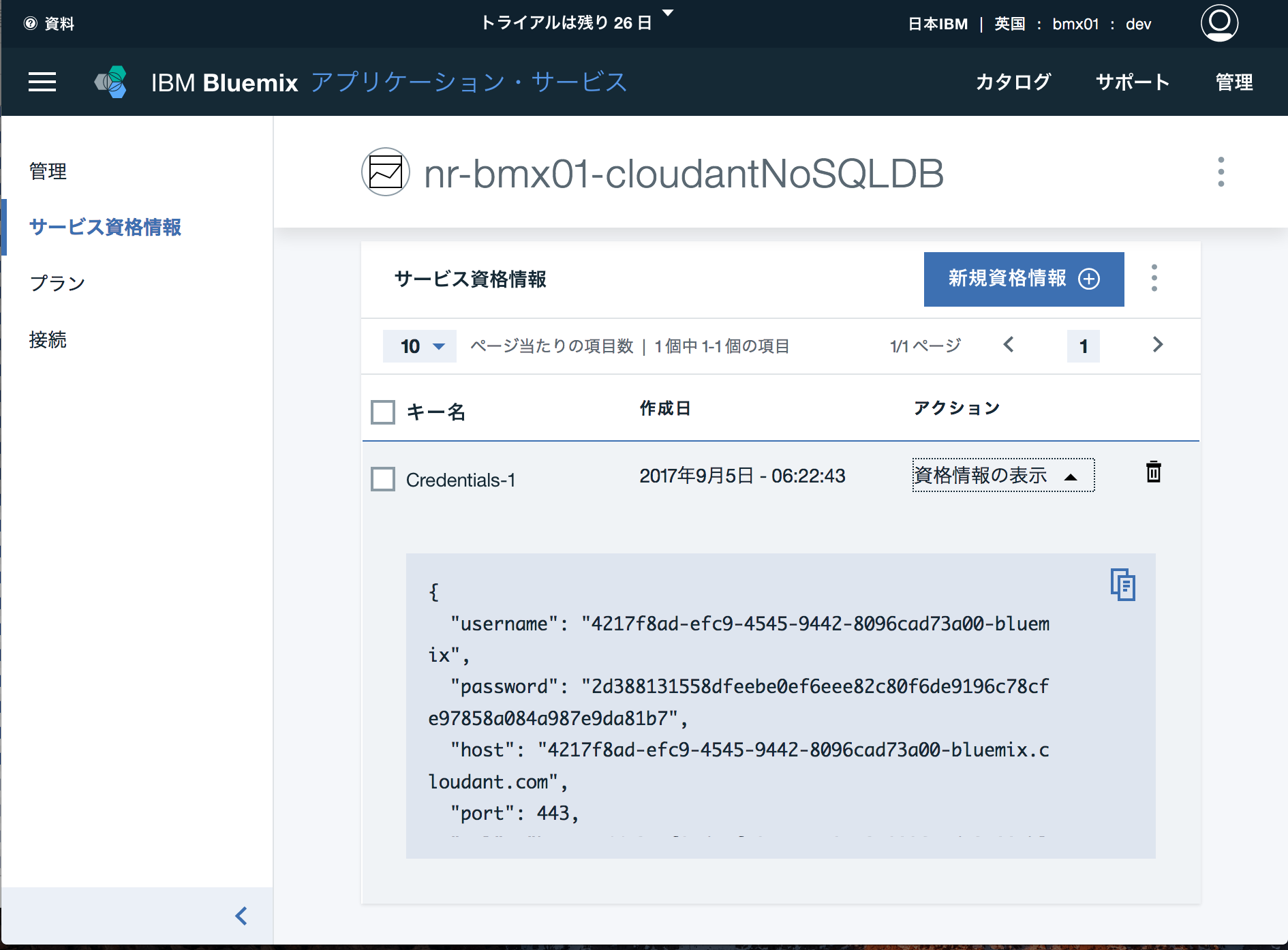 BluemixのCloud Functions（OpenWhisk）で、Cloudant更新をトリガーとしてアクションを起動する - Qiita
