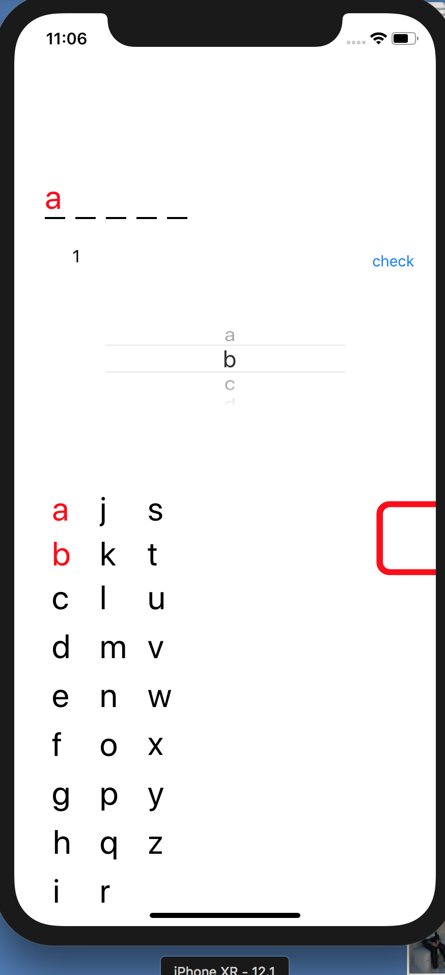 単語当てゲーム、ハングマン（hangman）作ってみた Swift4 Qiita 
