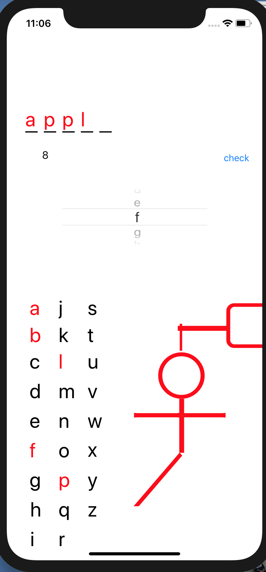 単語当てゲーム、ハングマン（Hangman）作ってみた #Swift4 - Qiita