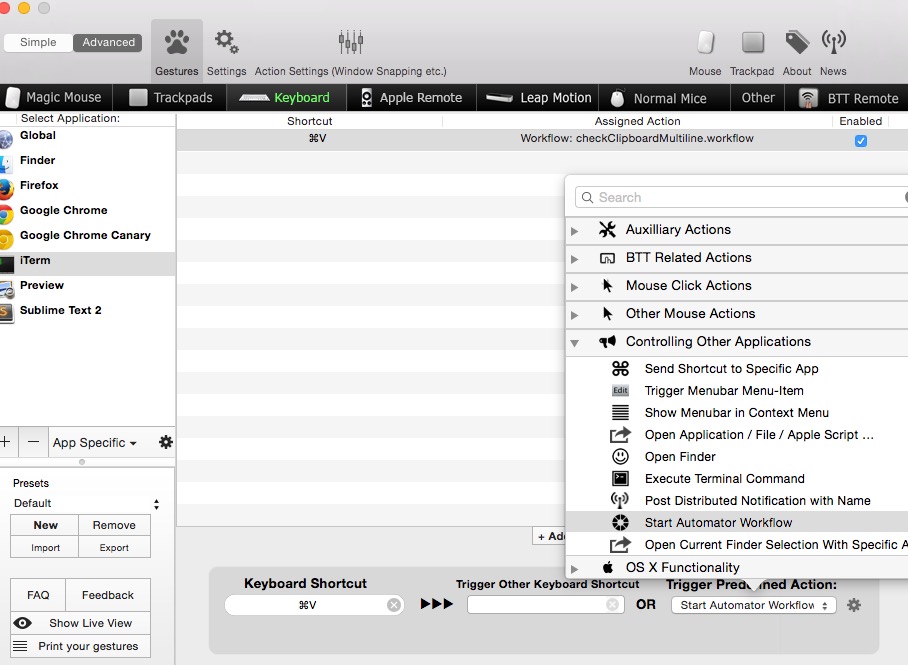 ターミナルにクリップボードの中身を貼り付けたときに確認画面を表示させる(Mac編) #AppleScript - Qiita