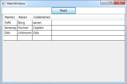 Visual Studio / WPF > fileIO | DataGrid > csvファイルを読み込んでDataGridに表示する | ヘッダ文字列読み込み ##migrated - Qiita