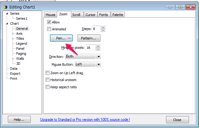 c++ builder XE4, 10.2 Tokyo | teechart > design > zoom時の枠線の色設定 #cppBuilder - Qiita