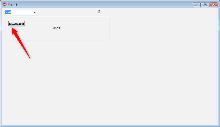 C++ Builder XE4 > 違い > this->ScaleBy(100 / s_curFactor, 100); と this->ScaleBy(100, s_curFactor ...