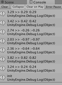 unity > 値を[-1.0, 1.0]へ変換する方法2つ > 1:自作 / 2:Mathf.InverseLerp()使用 ...