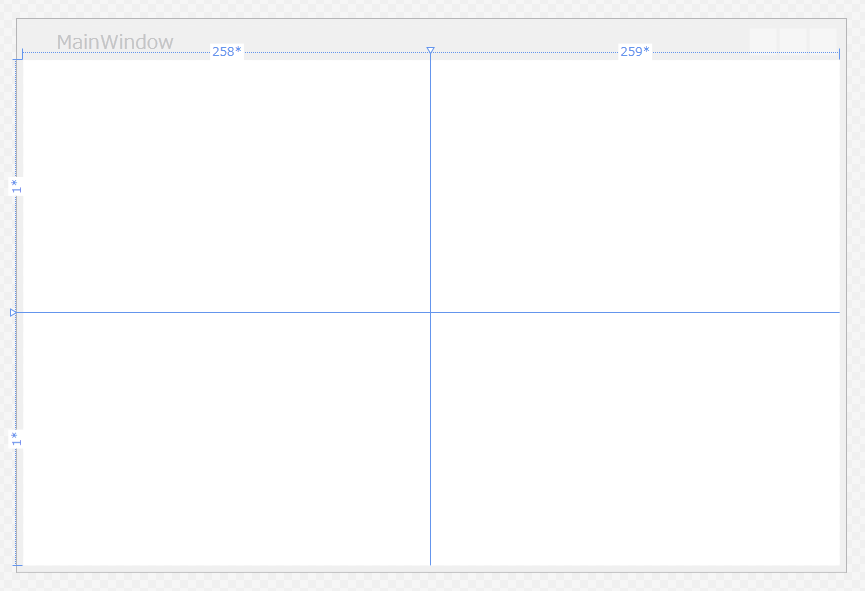 Visual Studio / WPF > IDE > グリッド分割を行う ##migrated - Qiita