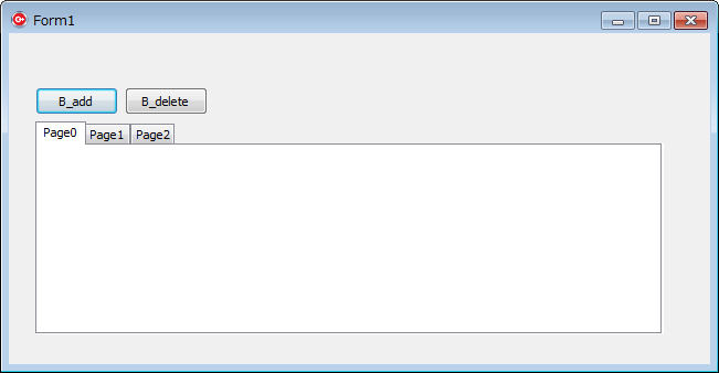 C Builder Xe4 102 Tokyo Tpagecontrol Tbuttonでのページの追加、削除 Cppbuilder Qiita 3836