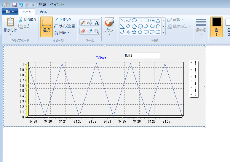 C Builder Xe4 Teechart Tedit付きのchart1をクリップボードへ送る Include Hdc Dc Getdcpanel1 Handle 