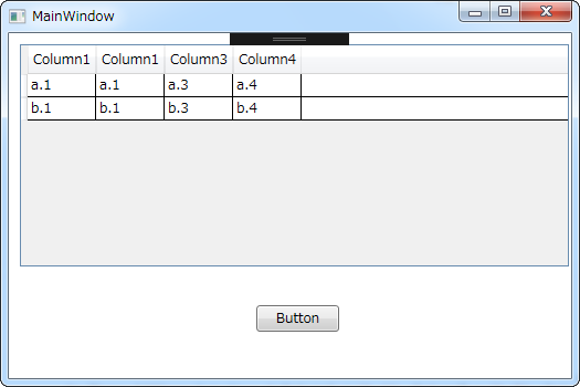 Visual Studio / WPF > DataGrid > XAMLで列を追加して、CSでデータを追加する ##migrated - Qiita