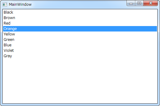 Visual Studio / WPF > ObjectDataProvider | sys:Enumを用いてListBoxにenum値を表示 ##migrated - Qiita