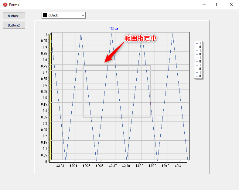 C Builder Teechart Difference Xe4 102 Tokyo 範囲指定のデフォルト色が異なる Xe4から102tokyoへの移行