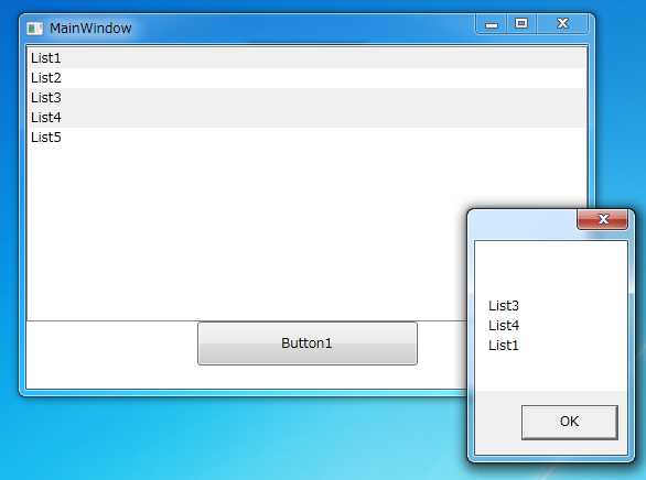 Visual Studio / WPF > コントロール > ListBox > SelectedItemsの表示 ##migrated - Qiita