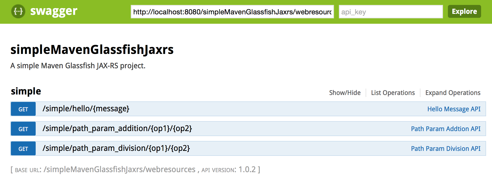 JAX-RS+Glassfish+SwaggerでシンプルにはじめるAPIドキュメンテーション #Java - Qiita