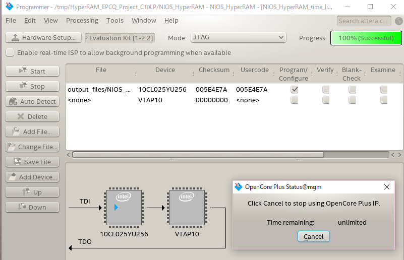 [FPGA] Intel® Cyclone® 10 LP Evaluation Kitを試す #intel - Qiita