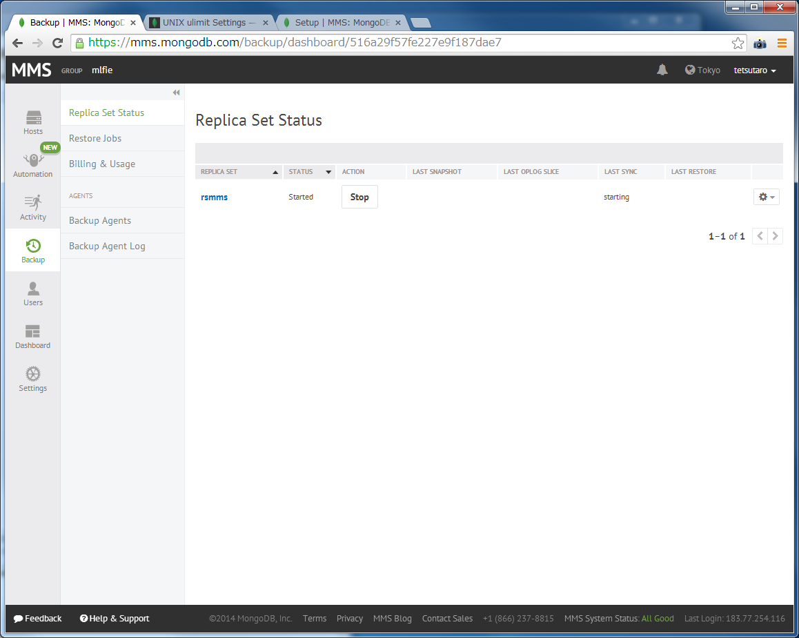 [徹底解説] MongoDBの監視やバックアップができるMMS(MongoDB Management Service)の使い方 #MongoDB - Qiita