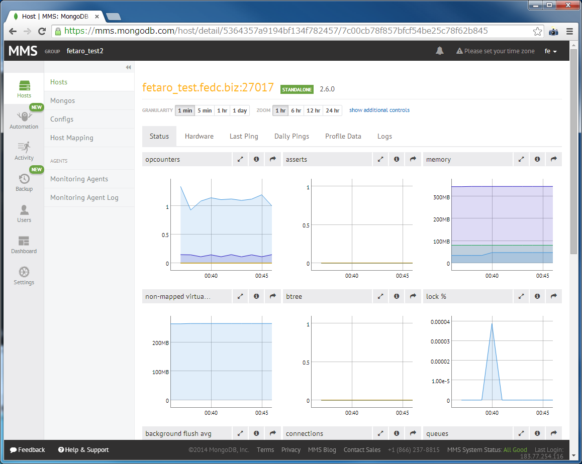 [徹底解説] MongoDBの監視やバックアップができるMMS(MongoDB Management Service)の使い方 #MongoDB - Qiita