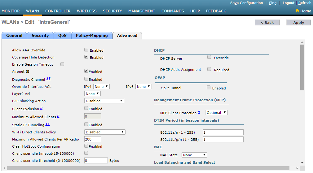 Cisco WLCにSSIDを作成する（802.1X/PSK） #Network - Qiita