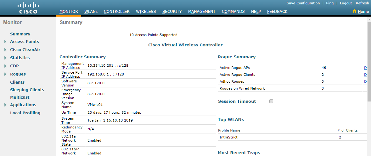 Cisco Virtual Wireless LAN Contorller (vWLC) を OVAからデプロイして使えるようにするまで ...