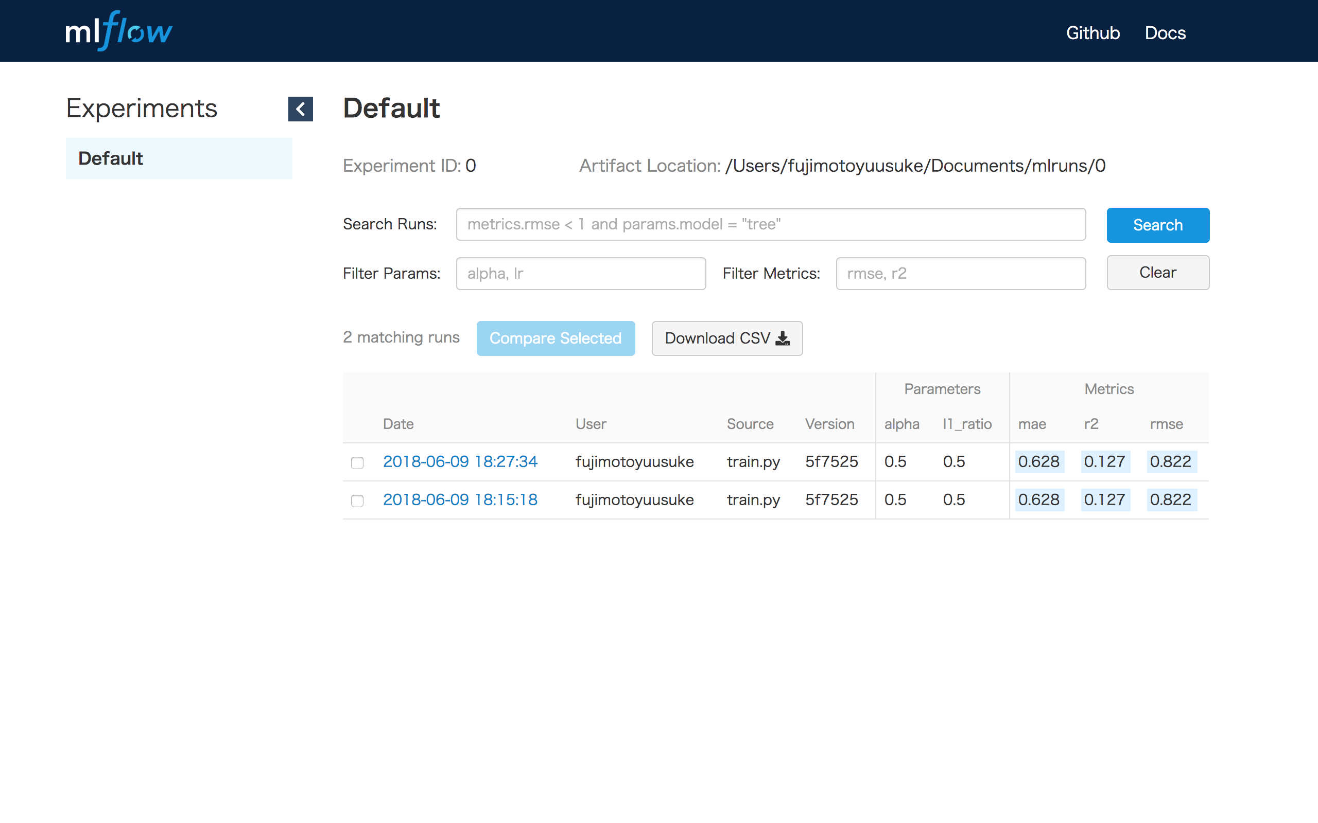 MLflow 〜これで機械学習のモデル管理から API 作成まで楽にできるかも〜 #Python - Qiita