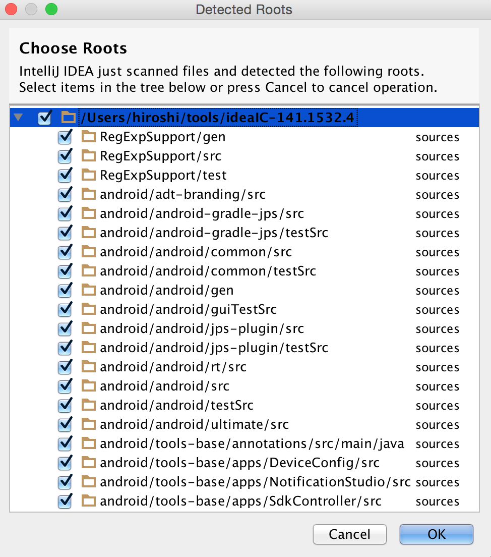 IntelliJ Plugin開発準備（Mac編）：IntelliJ IDEA Community EditionのSDKとソースコードをセットアップ #intellij-plugin - Qiita