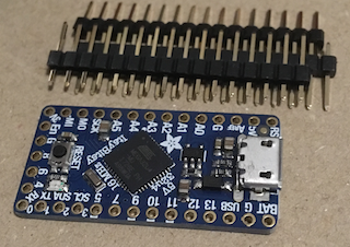 Adafruit Itsy Bitsy 32u4 - 5V 16MHzでLチカ #led - Qiita