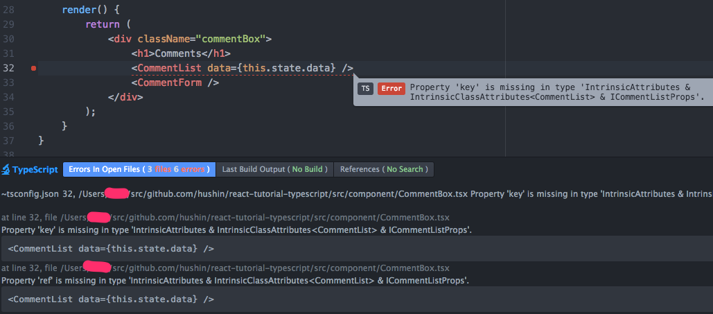 React TutorialをTypeScriptで書いてみる #React - Qiita