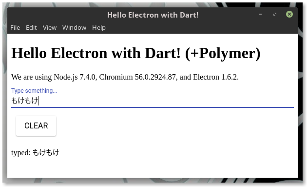 DartでElectronサンプル書いてみた #Polymer.dart - Qiita