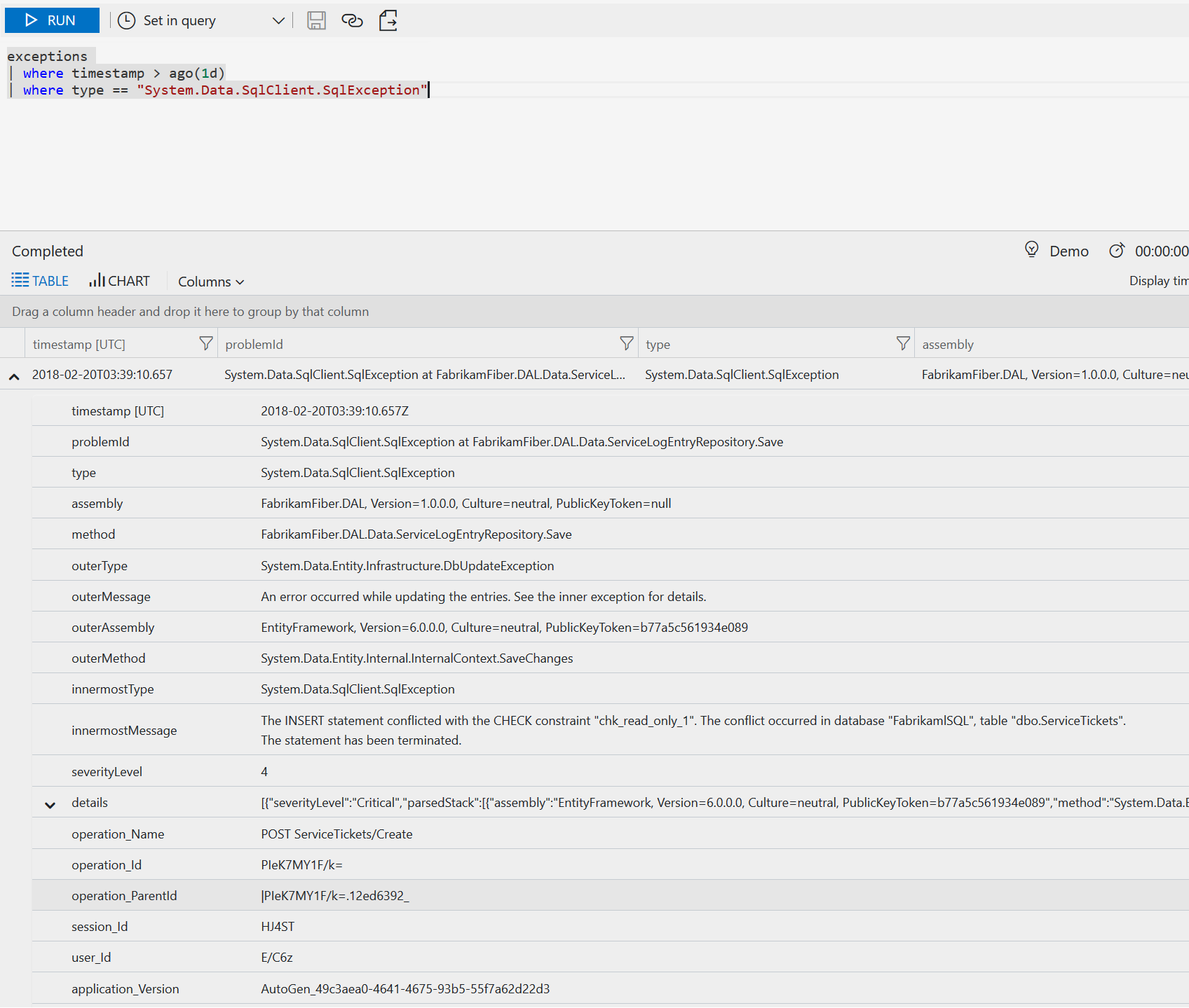 Application Insights のクエリーを試してみた #ApplicationInsights - Qiita