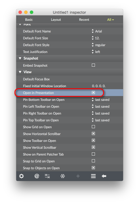 MaxでApplicationビルドした時にPresentationモードで実行されるようにする #Max-MSP - Qiita