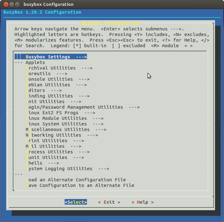 menuconfig で kernel config の設定項目を検索する #Linux - Qiita