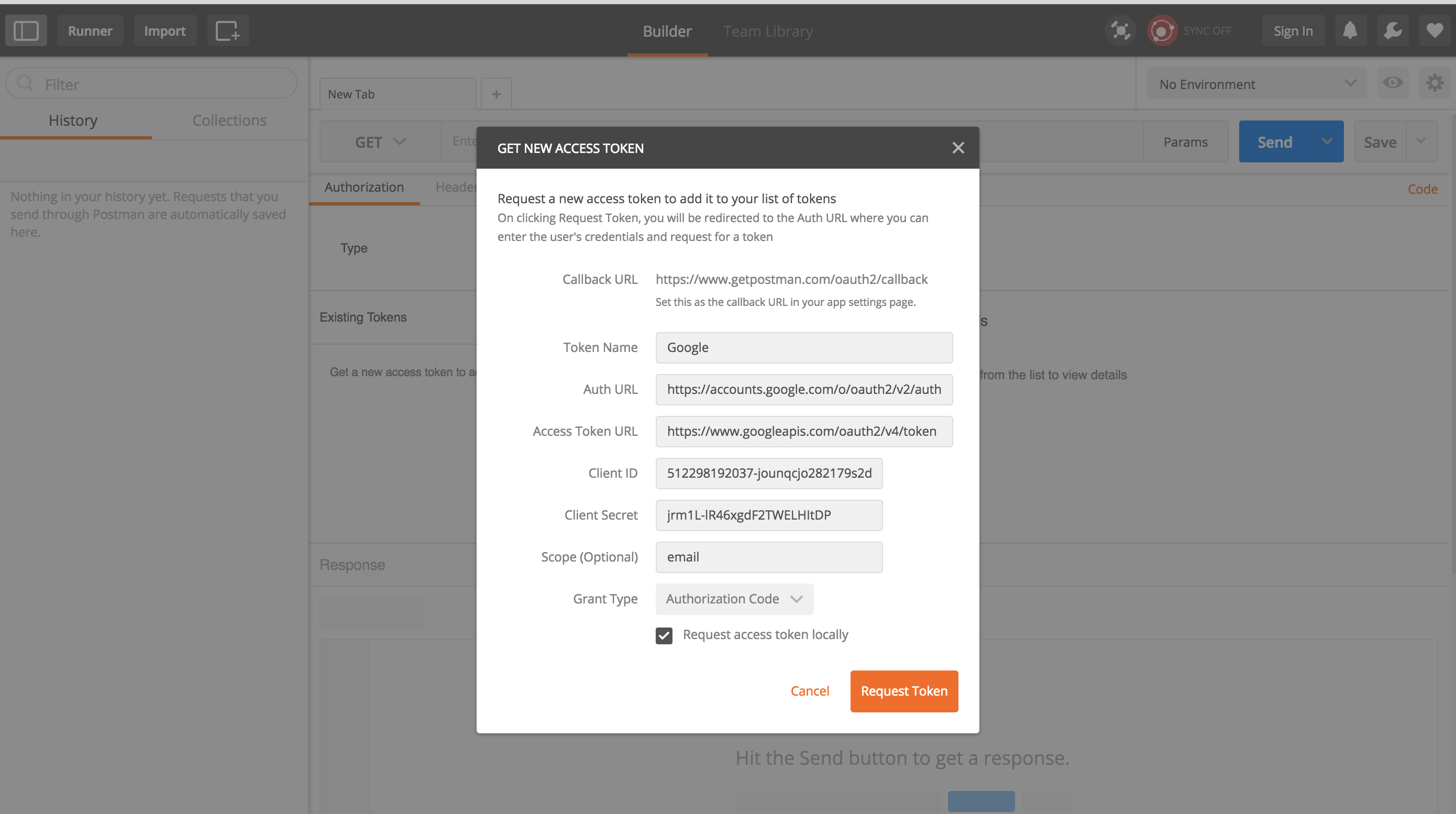 PostmanでOAuthの設定をしてGoogle APIを実行する手順 #googleapi - Qiita