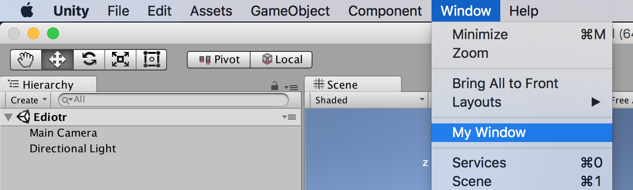 Editor拡張 - Windowを作ろう #Unity - Qiita