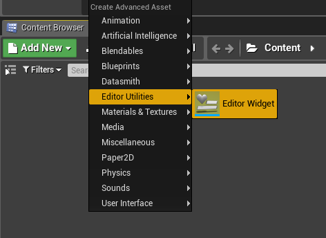 [UE4]エディタ上で動作するツール・エディタ拡張をUMGで簡単に作れる Editor Utility Widget について #UnrealEngine - Qiita
